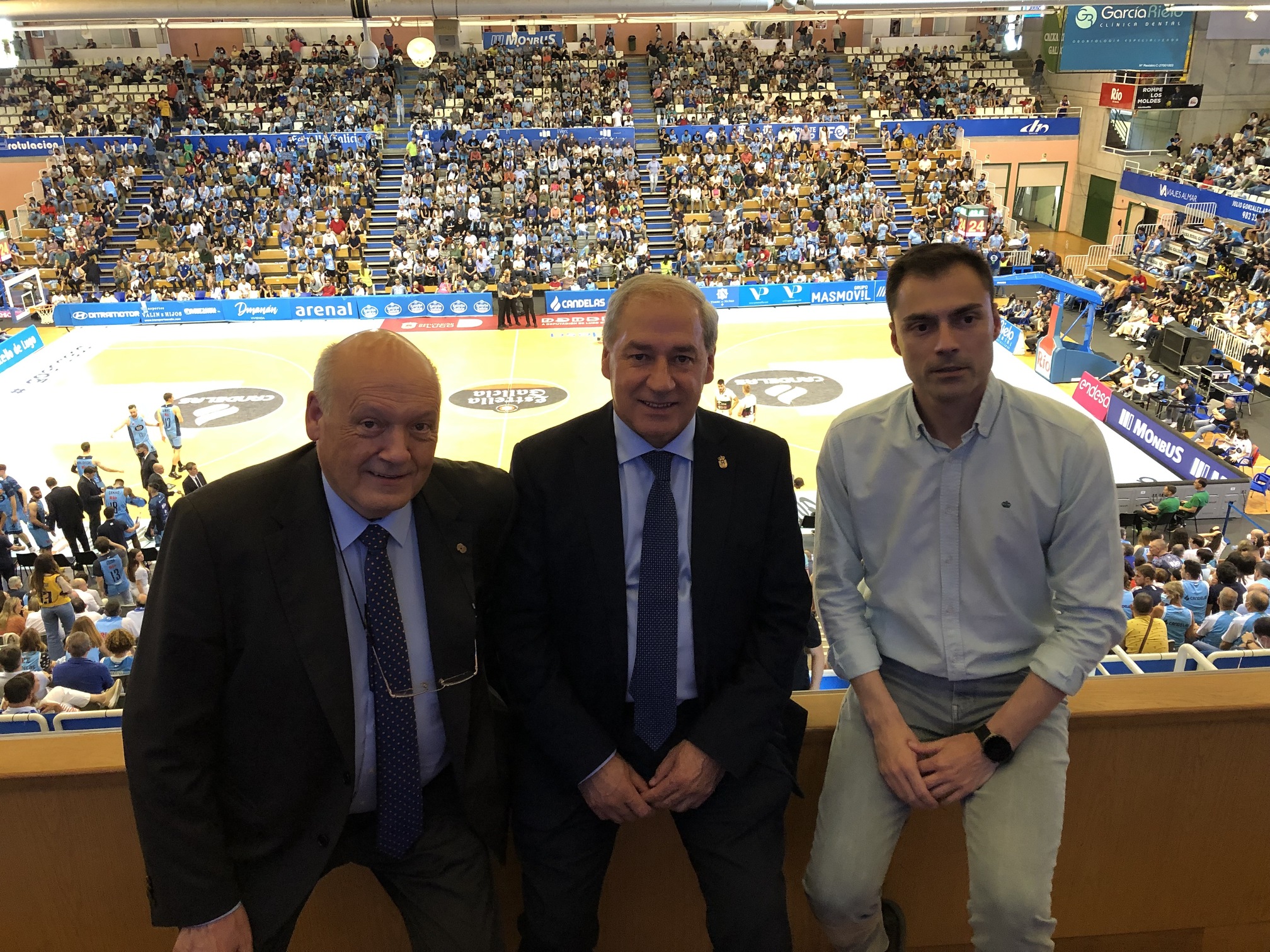 O Presidente felicita ao Río Breogán polo traballo realizado nesta ...